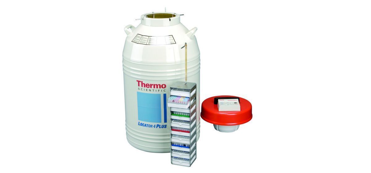 Locator Jr. PLUS LN2 Storage vessels With nitrogen level monitor | Poly ...